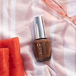 OPI Nail Lacquer, Cliffside Karaoke, Brown Nail Polish, Malibu '21 Collection