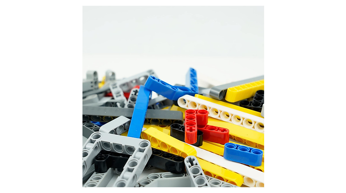 Technical Building Parts Set | 580 Pieces Compatible with Technic