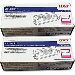 44318602 Toner, 11,500 Page-Yield, Magenta, Sold as 2 Each