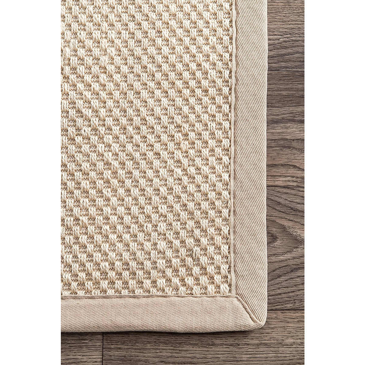 Arvin Olano Proper Sisal and Wool Area Rug, 6x9, Chino
