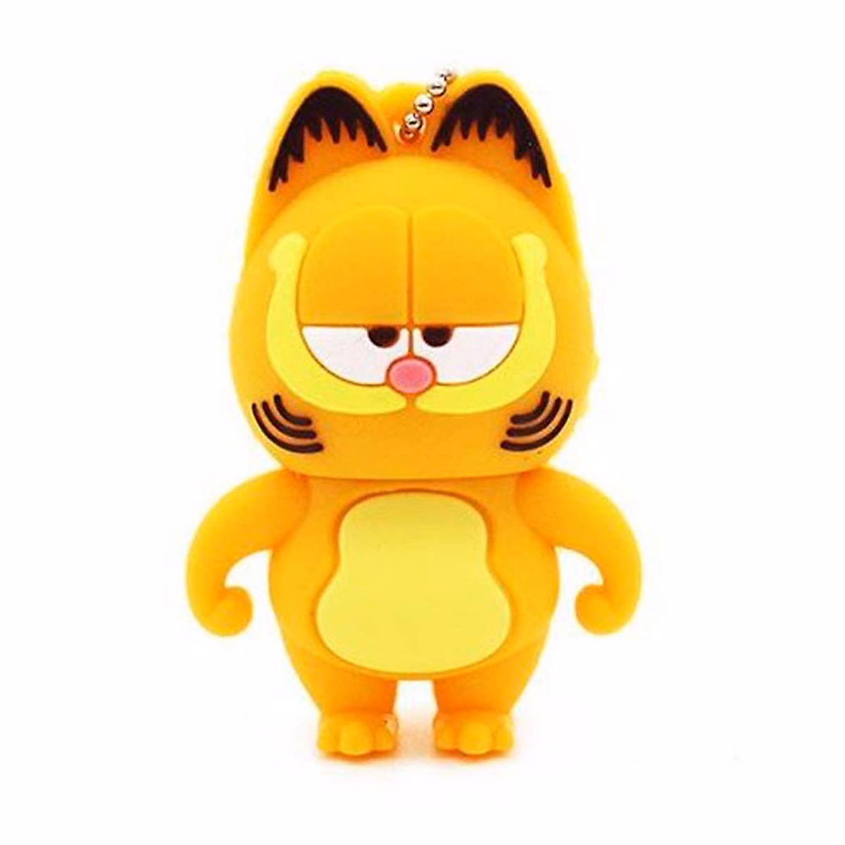 2.0 Garfield Orange Cat 128GB USB External Hard Drive Flash Thumb Drive Storage Device Cute Novelty Memory Stick U Disk Cartoon