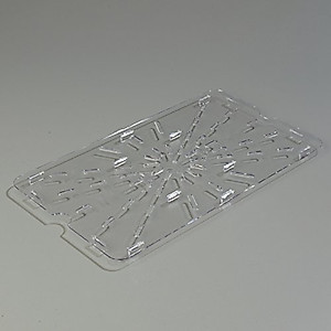 Carlisle FoodService Products 1021507 StorPlus Full Size Polycarbonate Drain Shelf, Clear