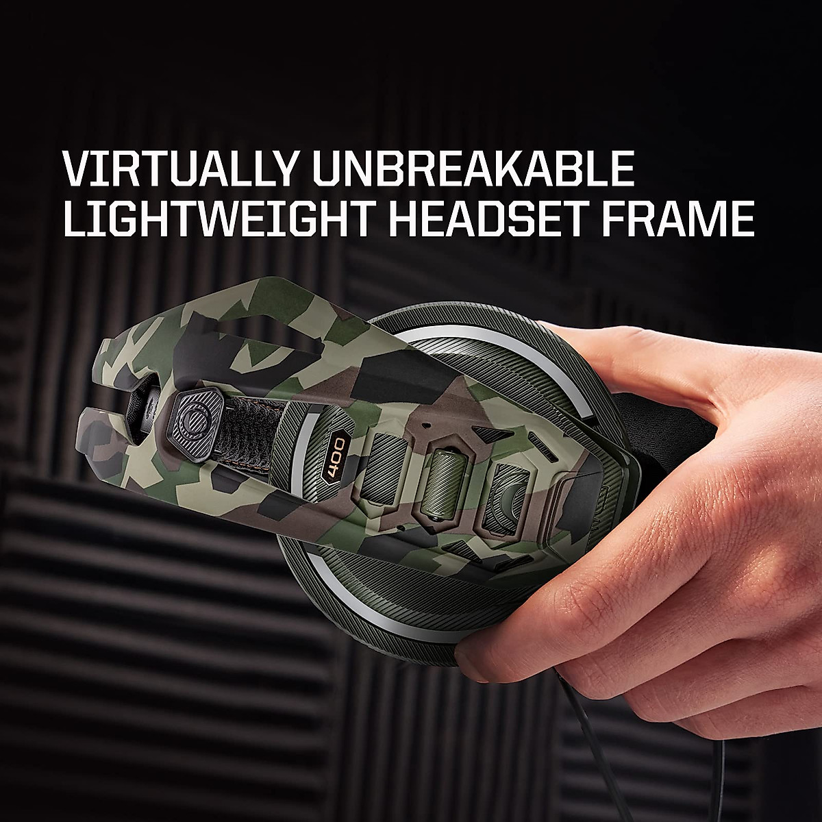 RIG 400HX Officially Licensed Xbox Gaming Headset with Removable Noise Canceling Mic for Xbox Series X, Xbox Series S, Xbox One, PS5, PS4, Nintento Switch & PC - Forest Camo