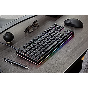 DROP Signature Series Mechanical Keyboard - Tenkeyless TKL (87 Key), Doubleshot Cherry Keycaps, Tactile Holy Panda Switches, Hot-Swap, Backlit RGB LED, USB-C, Aluminum Frame (Classic Midnight)