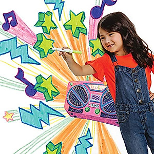 Crayola Broad Line Markers Bulk, 12 Marker Packs with 10 Colors, School Supplies, Gift for Kids