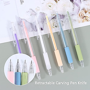 Craft Cutting Paper Pen Cutter Tool, Utility Precision Paper Cutting Carving Tools, DIY Drawing Scrapbooking Perfectly Accessories (12Pcs)