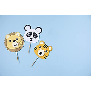 Sizzix Thinlits Die Set 20PK Build an Animal by Pete Hughes, 665817, Multicolor