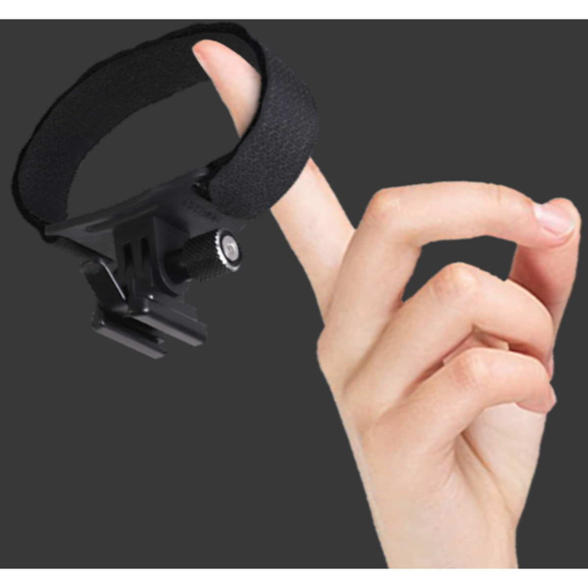 Professional Helmet Mount for BrightRoad Front Bike Light 8000, Best Bike Headlight Accessories, Helmet Adapter Holder with Adjustable Strap, Fits Most Bicycle Helmets, Adjustable Angle Up and Down