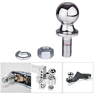 Convenient Trailer Connection Secure Trailer Link Universal Trailer Link Trailer Coupler Suitable for Most Trailers European Standard Trailer Attachment Corrosion Resistant Trailer Hitch Trailer