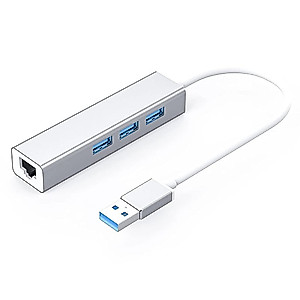 SHYPT One-to-Three Type-c to Gigabit Network Card Usb3.0 to Network Splitter Rj45 Converter