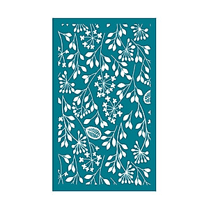 Silk Screen Stencils for Polymers Clay 3.5x6inch Reusable Silkscreens Print Kits for DIY Polymers Clay Jewelry Makings polymers clay silk screen stencils reusable silkscreens print kits flower spring