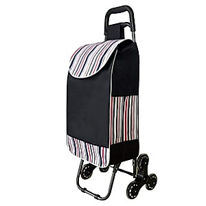 Shopping Trolley on Wheels Multi Function Shopping Cart Trip Climbing Stairs Cart Collapsible Portable Lever Car Small Trailer Trolley Storage Hand Trucks,#5 ,