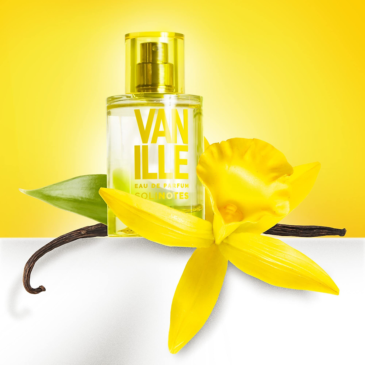 SOLINOTES Vanilla Perfume for Women - Eau De Parfum | Delicate Floral and Soothing Scent - Made in France - Vegan - 1.7 fl.oz