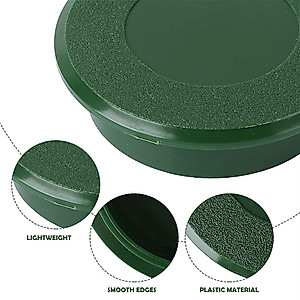 2pc Golf Cup Cover Golf Hole Putting Green Cup Golf Practice Training Aids Green Hole Cup for Outdoor Activities