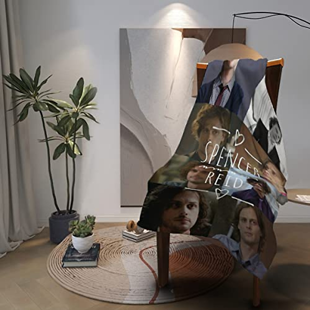 Suping Flannel Fleece Blanket Lightweight Super Soft Warm Cozy Luxury Throw Blanket Home Decor for Couch, Bed, Sofa, Travel 50inchX40inch,Black