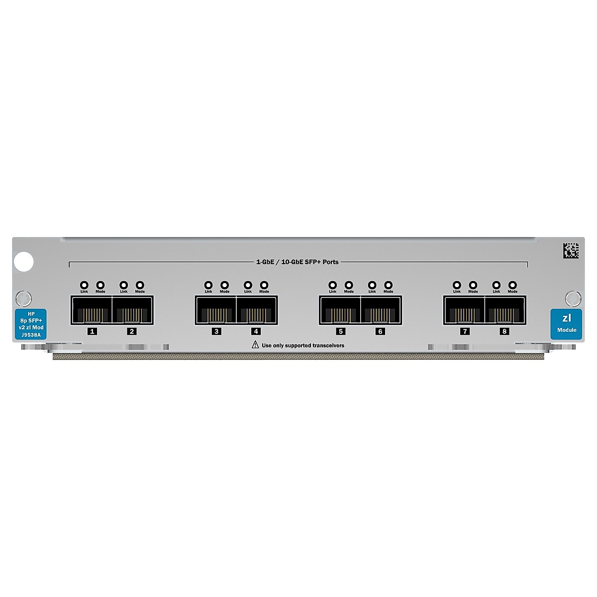 HP ProCurve J9538A 8 Port 10GbE SFP+ Network Switch Expansion Module [J9538-61001] (Renewed)