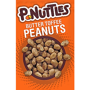 P-Nuttles Butter Toffee Covered Peanuts,Sweet Salty Snack, Toffee Peanuts,Toffee Nuts, 44 Ounce Jar Made in the USA, Kosher, Peanuts Sweet, Party Snack, Nuts Gift, Peanuts Bulk, Sweet Snack