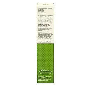 Aveeno Positively Radiant MaxGlow Peel Off Exfoliating Face Mask with Alpha Hydroxy Acids, Moisture Rich Soy & Kiwi Complex for Even Tone & Texture, Non-Comedogenic, Paraben- & Phthalate-Free, 2.0 oz