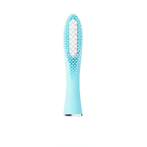 FOREO ISSA Hybrid Wave Brush Head Mint, Medical-Grade Silicone & PBT Polymer Bristles, 6-Months Lasting