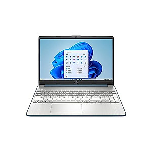HP 15.6" Laptop, Intel Core i3-1115G4, 8GB RAM, 256GB SSD, Spruce Blue, Windows 11 Home in S Mode, 15-dy2792wm