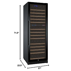 Allavino VSWR172-2BWRN Wine Refrigerator , Black