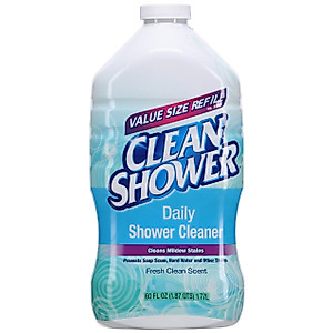Clean Shower Daily Shower Cleaner Refill 60oz (Packaging May Vary)