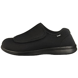 Propét Women's Cush 'N Foot Slipper, Black, 8