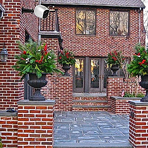 Adjustable Security Metal Wall Mount Indoor/Outdoor Aluminium Alloy Camera Mount for Arlo, Arlo Pro, Arlo Pro 2, Arlo Pro 3, Arlo Ultra Surveillance Camera (4 Pack, Black)