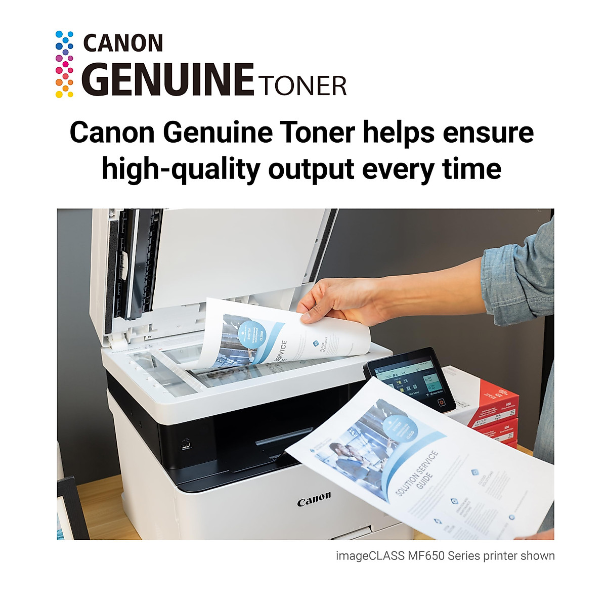 Canon Genuine Toner, Cartridge 055 Black, High Capacity (3020C001) 1 Pack, for Canon Color imageCLASS MF741Cdw, MF743Cdw, MF745Cdw, MF746Cdw, LBP664Cdw Laser Printer