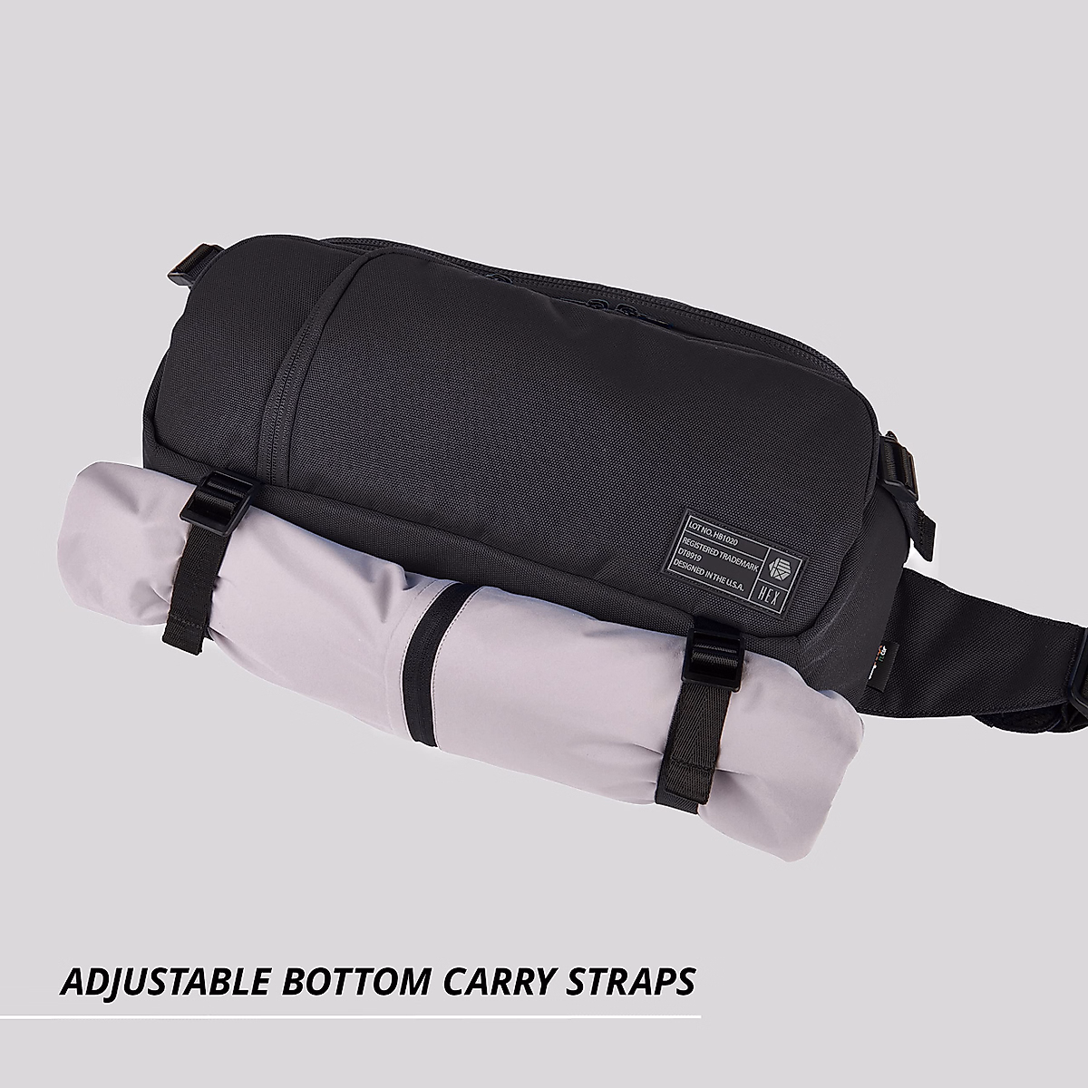 HEX Ranger DSLR Sling, with Adjustable Carry Straps, Collapsible Interior Dividers & More, Camo