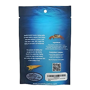 Triton Aquatics NutriSpheres - Sinking Diet for Snails, Shrimp & Bottom Feeding Fish (1.5 oz (42.5g))