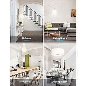 KINDEEP 23W LED Bulbs, A21 Super Bright Light Bulb, 150W-200W Incandescent Bulb Equivalent, E26 LED Light Bulbs, 2500 Lumens, Daylight White 5000K for Store, Garage, Warehouse, 6 Pack