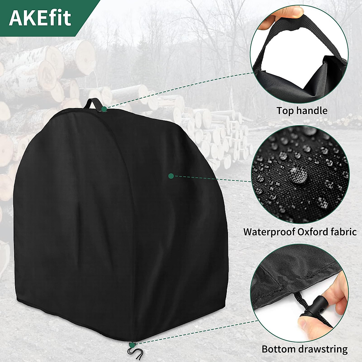 AKEfit Miter Saw Cover,Portable Table Saw Cover - Waterproof and Dustproof,Fit for Most Miter Saws and Planers,28.3L x 24W x 28.3H