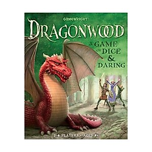 Gamewright Dragonwood A Game of Dice & Daring Board Game Multi-colored, 5"