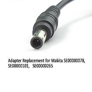 ENJOY-UNIQUE 12V Adapter Charger Power Supply Cord Compatible with Makita Baustellen Radio BMR101 BMR102 BMR103 BMR104 BMR105 DMR102 DMR103 DMR104 DMR105 DMR106 DMR107 DMR108 DMR109 DMR110 DMR112