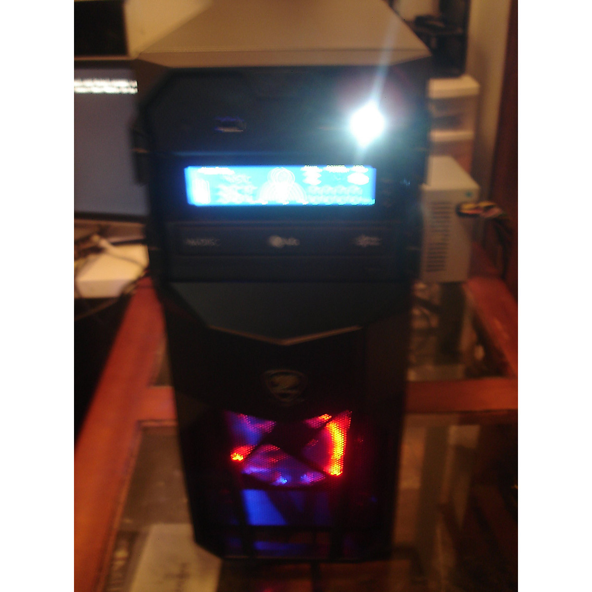 GAMEPOWER L@@K L@@K Gaming Desktop Cougar MX200 Super Fast 4.0GHz Turbo with GTX 750 Graphics Card