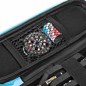 CyeeLife PU Dart Carrying Case for Steel and Soft Darts Set