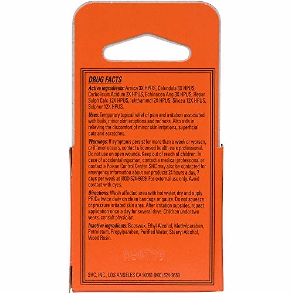 Smile's Prid Homeopathic Drawing Salve 18 g (Pack of 8)