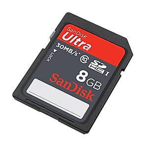 SDSDU-008G-U46 SanDisk Ultra 8GB SDHC Class 10/UHS-1 Flash Memory Card