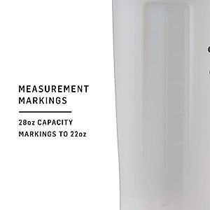 BlenderBottle Just for Fun Motivational Classic V2 Shaker Bottle Perfect for Protein Shakes and Pre Workout, 28-Ounce, Donut Ever Give Up,Pink