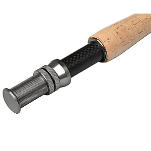 10' 4 Pieces Carbon Fly Fishing Rod Pole #3/4 3Meters Length Light Feel Medium-Fast Action