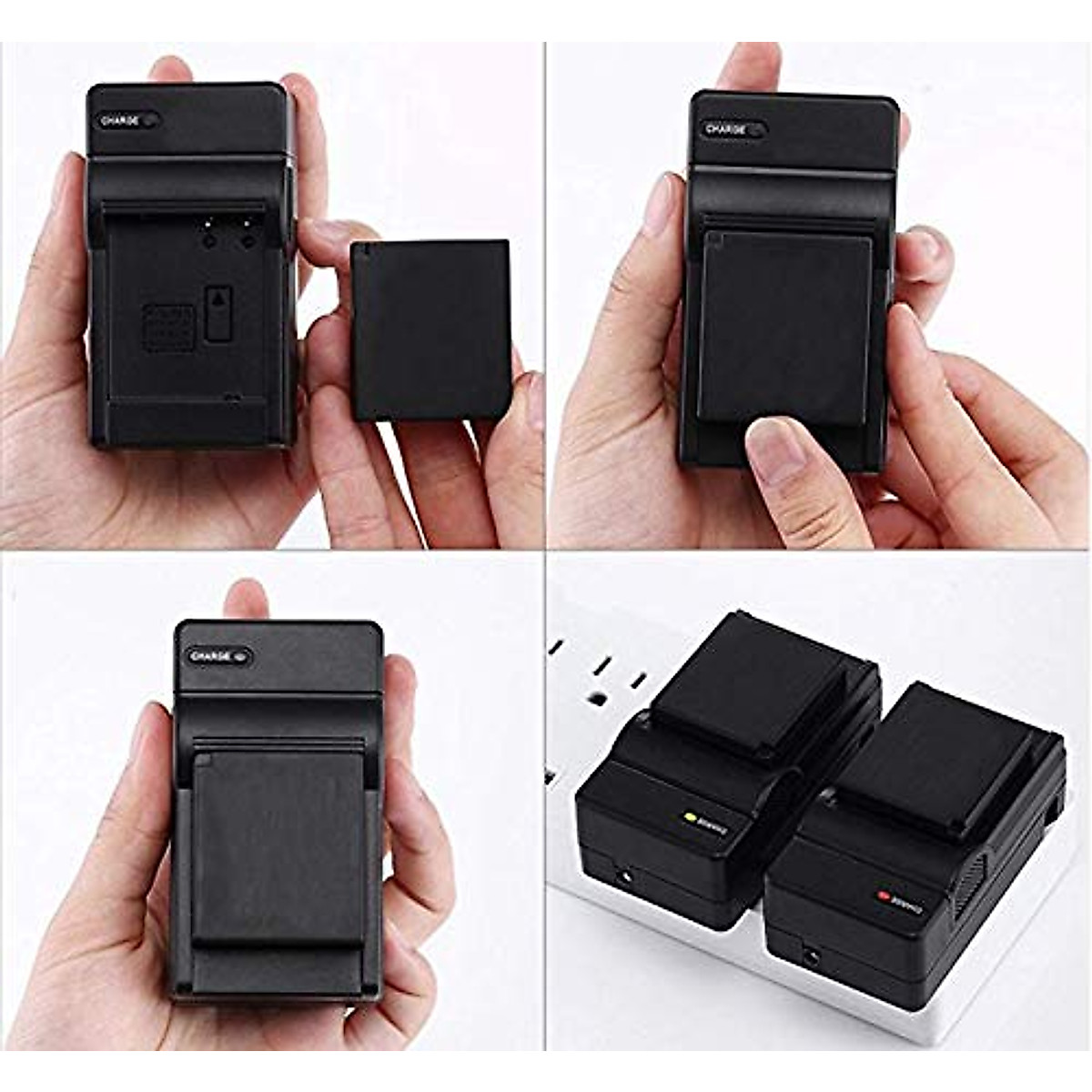 Battery Charger for Sony Alpha ILCE-7, ILCE-7M2, ILCE-7R, ILCE-7RM2, ILCE-7S, ILCE-7SM2, ILCE-6300L, ILCE-6300M, ILCE-6400L, ILCE-6400M, ILCE-6500M Mirrorless Digital Camera