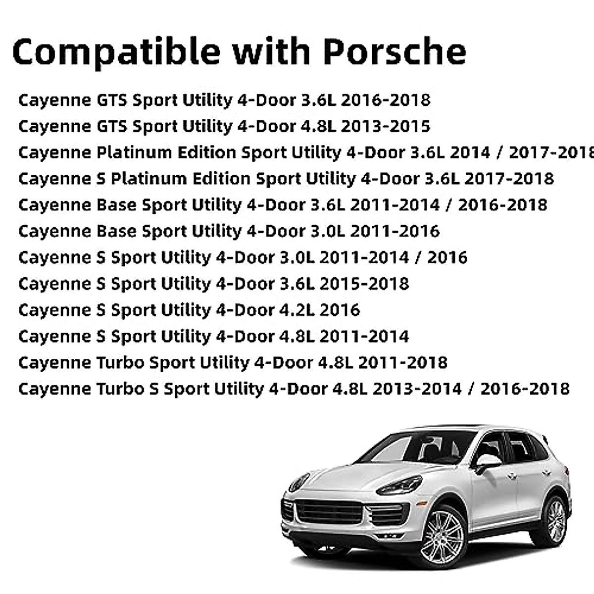 Magimaker Gas Cap Fuel Cap Fuel Tank Cap 95820124131 Compatible with Porsche Cayenne Base Sport & GTS & Turbo S & Platinum Edition 2011-2018 Select Models