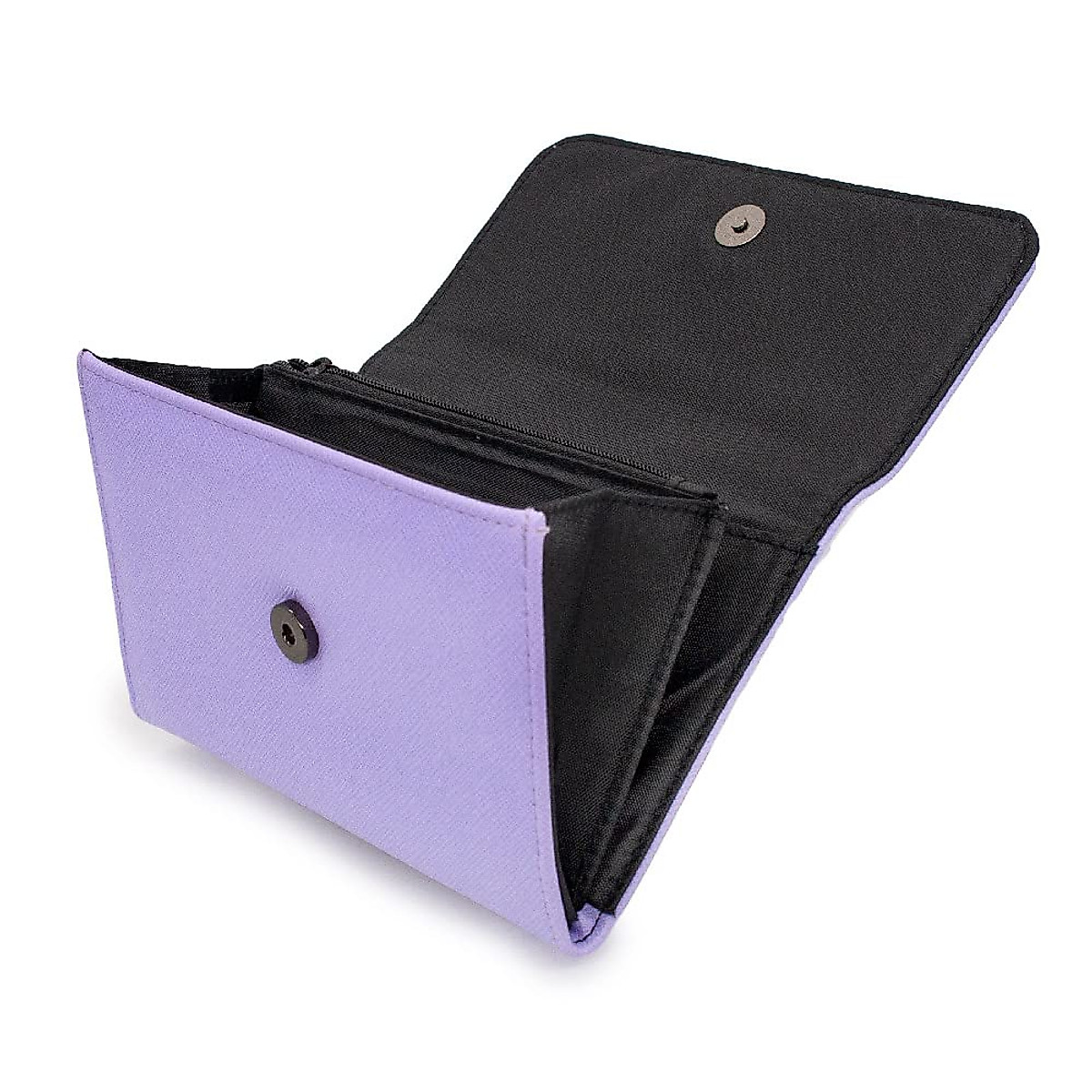 Buckle-Down Disney Wallet, Foldover, The Muppets, Miss Piggy, Violet, Vegan Leather, 6.5" x 4.5"