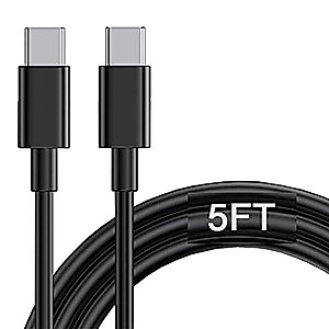 Replacement USB Type C Charging Cord Cable for Beats Studio Buds, Beats Fit Pro Earbuds & Beats Flex Wireless Earbuds Charging (5Ft)