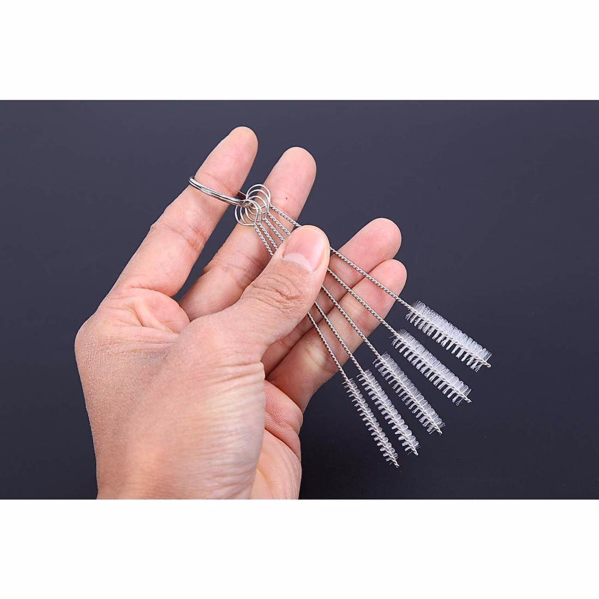 DIY Crafts 17 Pc HVLP Spray Gun Cleaning Maintenance Kit Brush Wire Lubricant Cleaner Spray Gun Cleaning Set for HVLP Gravity, Suction, Detail Paint Guns, Airbrush (Design No # 3, Maintenance Kit)