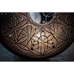 Tank Drum Kosmosky 12" (30 cm) KSY-141"Pegasus" 2-sided/B minor; E major/Hand Pan/Steel Drum/Tongue drum/Singing bowl