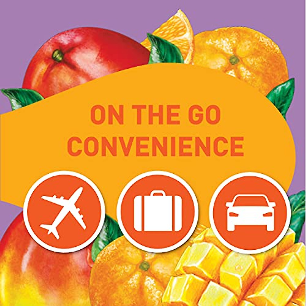 Tampico Singles To Go Drink Mix Packets, Mango Punch, Zero Sugar, Low Calorie, 100% DV of Vitamin C per Serving, Convenient, On-The-Go Water Enhancers, 6 sticks, Pack of 1