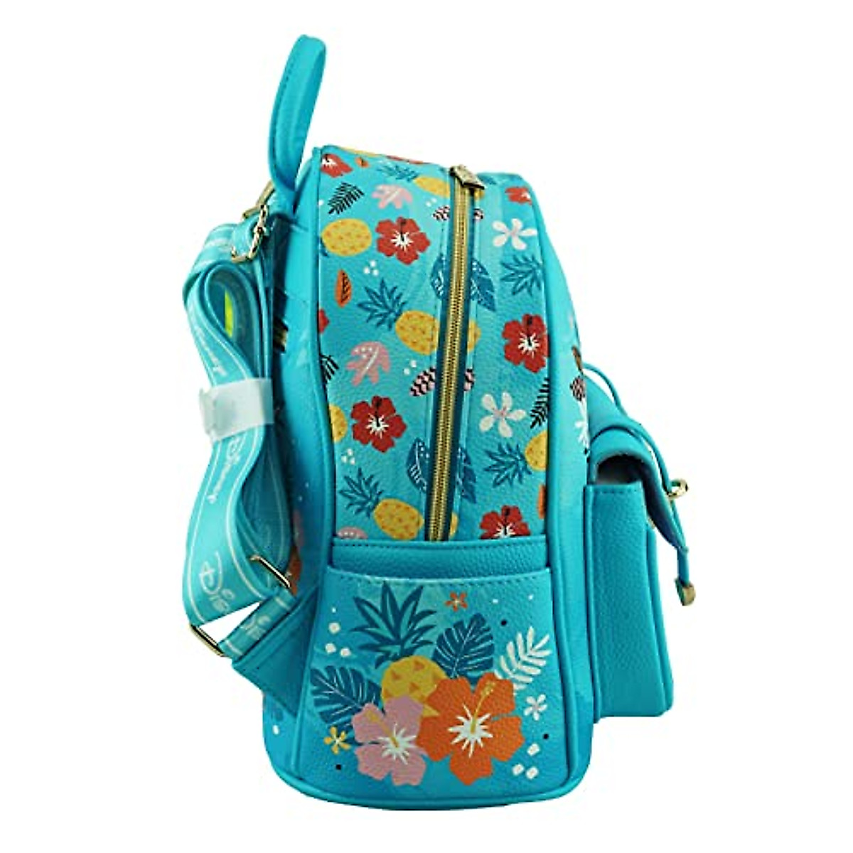 Wondapop Disney Lilo & Stitch 11" Vegan Leather Fashion Mini Backpack