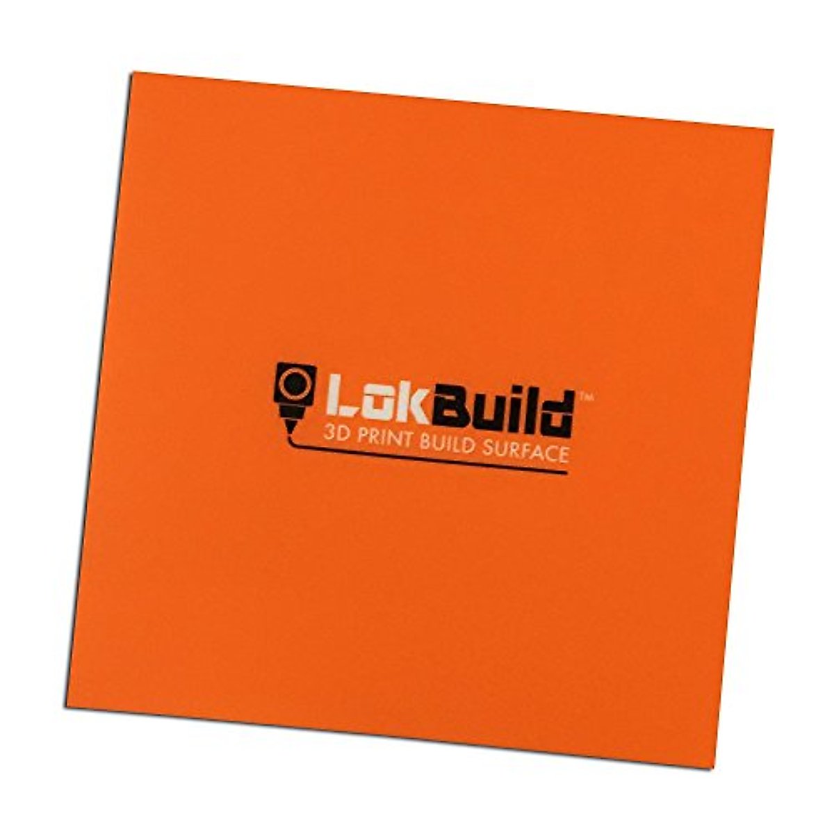LokBuild 3D Print Build Surface, sticky back sheet, quick, clean removal of printed parts, versatile (SINGLE PACK 6" (153x153mm))